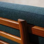 Hans J. Wegner GE236 Sofa 3 Seater Afroromosia Teak - MOTO FURNITURE 北欧家具 ウェグナー フィンユール